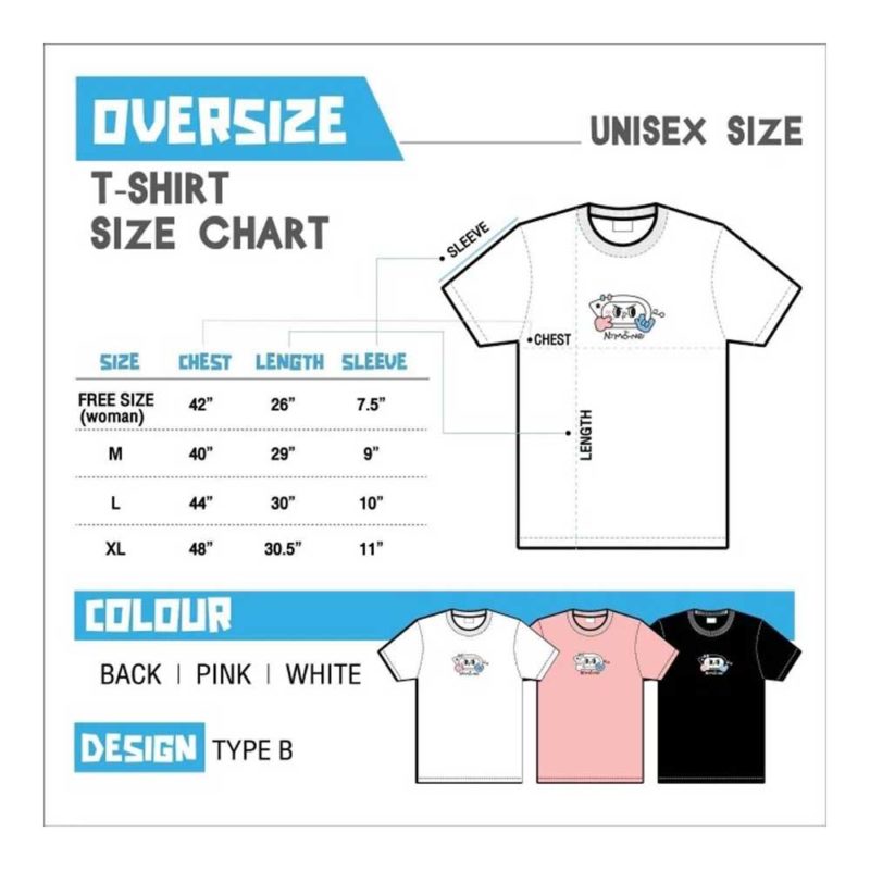 NUMONE / オーバーサイズ T シャツ TYPE B - タイBL・タイGLドラマグッズ通販 - タイドラミ